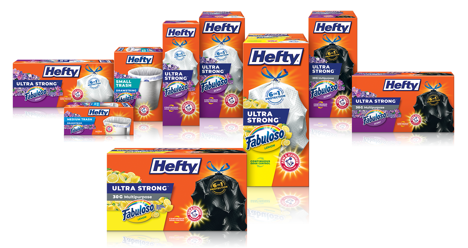 Fabuloso® Variety of Scents and Sizes to Meet all your Room Needs | Hefty