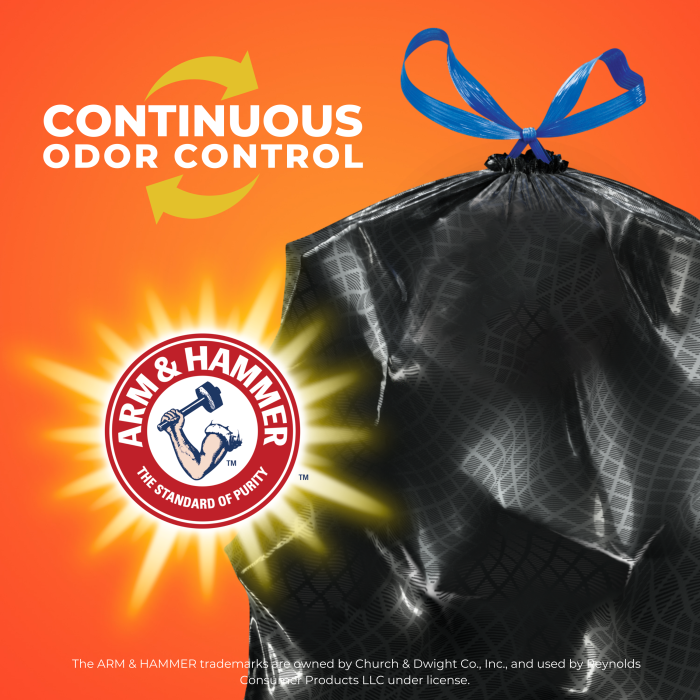 Ultra Strong Large Trash Bags | Hefty