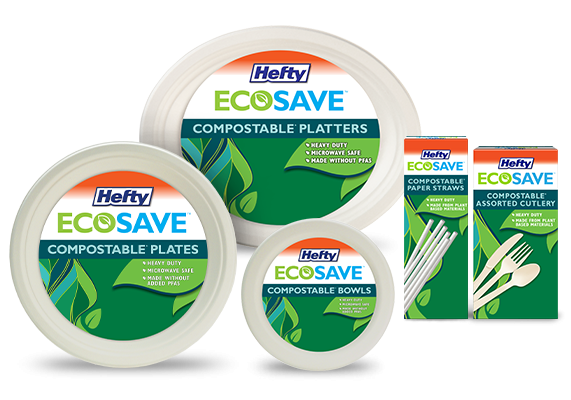 Hefty ECOSAVE Tableware | Hefty